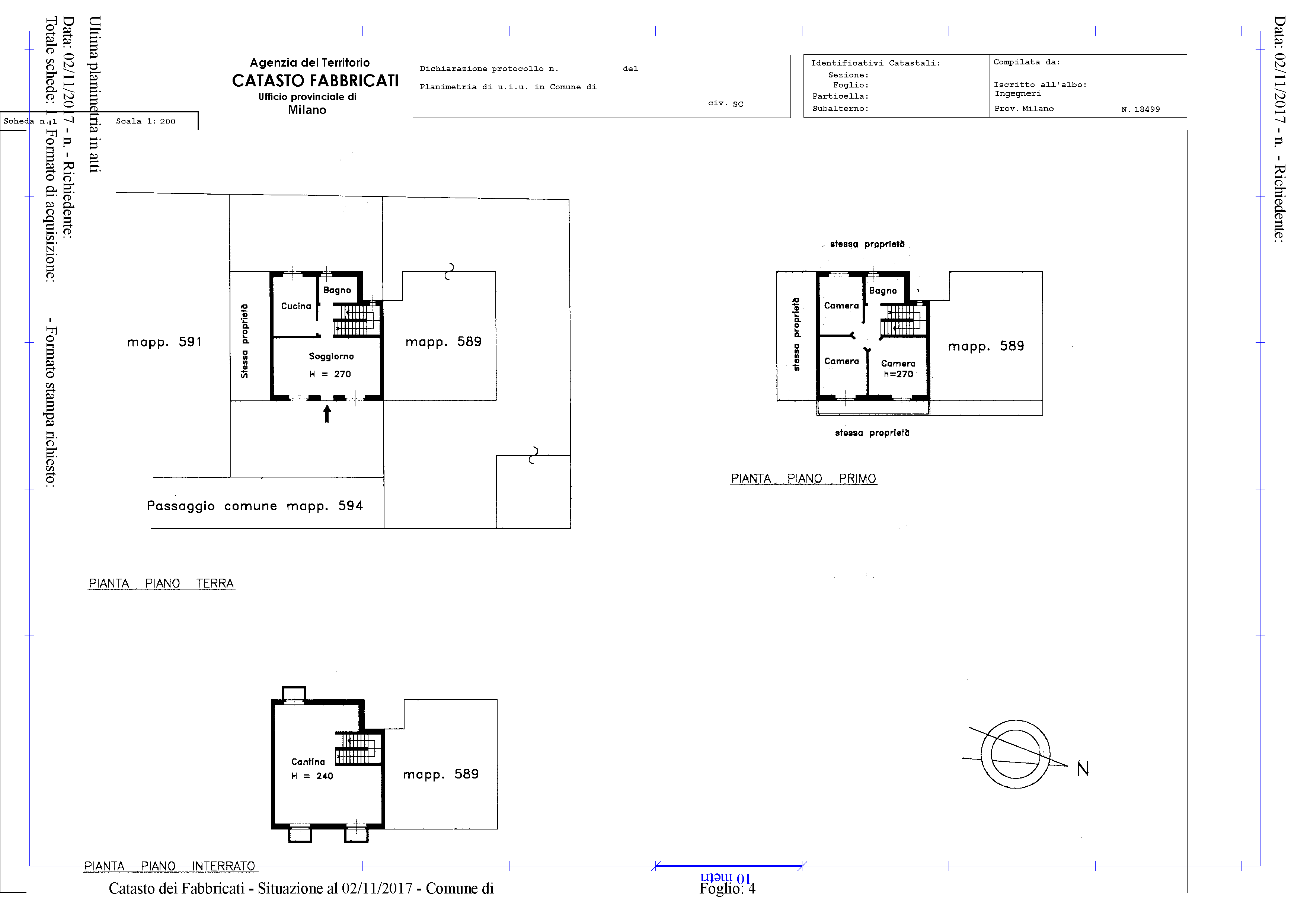 Planimetria catastale: cos’è e come si ottiene